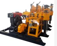 China GK200 Hydraulic Core Drill Rig 200m Depth 75-300mm Diameter Borehole Equipment with 15kW Diesel Power for sale