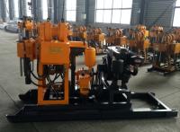 China GK200 Hydraulic Core Drill Rig 200m Depth 75-300mm Diameter Borehole Equipment with 15kW Diesel Power for sale
