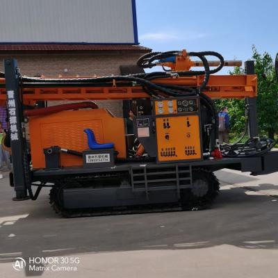 China High Speed Hydraulic Crawler Drilling Rig 350m Depth 85kW for Water Well for sale