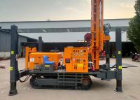 China 350m Tractor Mounted Drilling Rig Geothermal Rotary Machine for sale