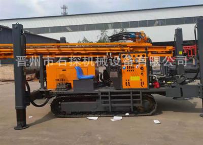 China ST350 Full Hydraulic Crawler Water Well Drilling Rig - 350m Depth, 92kW Power, 20T Lifting Capacity for sale