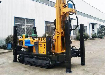 China Hydraulic Crawler Drilling Rig 400m Depth Capacity with 100KW Power and 22T Lifting Force for sale