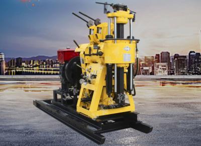 China GK200 Hydraulic Core Sampling Drilling Rig 200m Depth Diesel 15kw for sale