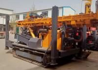 China Diesel Driven Pneumatic Drilling Rig Hydraulic Portable 260m for sale