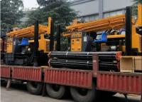 China 350 Meter Depth Crawler Land Drilling Machine With Diesel Power for sale