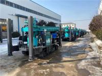 China Water Well Borehole Pneumatic Drilling Rig 350M Portable for sale