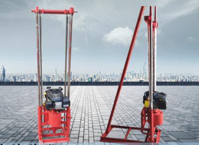 China Portable 30m Depth Soil Sample Drill Rig Pneumatic Hydraulic Core Drilling Machine for sale