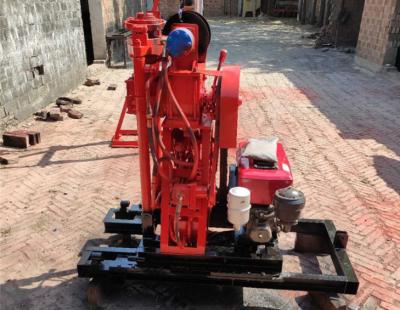 China ST50 Portable Hydraulic Geological Exploration Drilling Rig - 50m Depth, 73-108mm Hole Diameter for sale