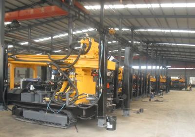 China 350m Tractor Mounted Drilling Rig Geothermal Rotary Machine for sale