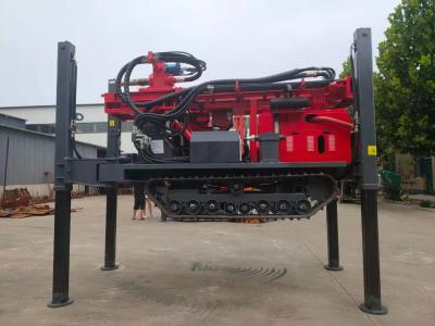 China 92kw 305mm Blasthole Crawler Mounted Drill Rig ST350 for Water Well Drilling for sale