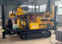 China 200 Meter Depth Diesel Powerrock Drilling Machine  Portable For Water Well for sale