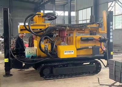 China 200 Meter Depth Diesel Powerrock Drilling Machine  Portable For Water Well for sale