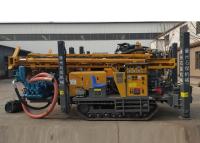 China ST-200 Crawler Water Well Drilling Rig 200m Pneumatic with Kaishan Compressor for sale