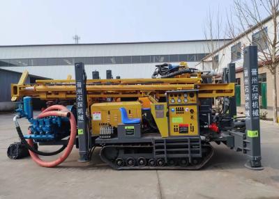 China St350 Drillable 350m Pneumatic Water Well Drilling Large Steel Crawler for sale