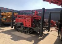 China ST200 Crawler Mounted Water Well Drill Rig - 200m Depth Capacity, 90-152mm Diameter, Diesel Powered for sale