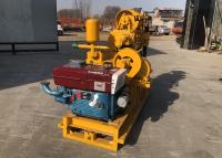 China 100 Meters Exploration Drilling Machine With Diesel Engine BW 160 Mud Pump Video Support for sale