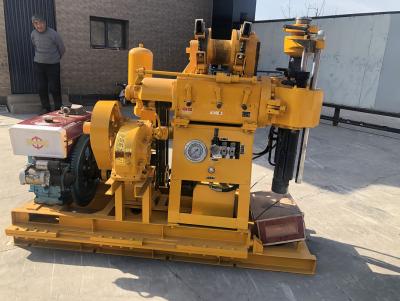 China Portable Soil Testing Geotechnical Exploration Drill Rig 200m Depth Hydraulic Small Engineering Machine for sale