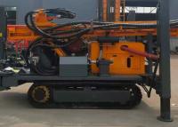 China 350m Deep Crawler Mounted Drill Rig Multifunctional Dth Borehole for sale