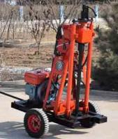 China Customized ST50 Exploration Drilling Rig 50m Depth 8hp Diesel Engine for sale