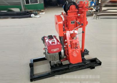 China 50m Geological Drilling Rig Machine 8HP Diesel Engine Portable Soil Sampling for sale