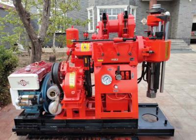 China For Prospecting Survey Gk 200 Geological Drill Rig Machine With Large Power Diesel Engine for sale