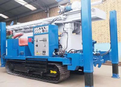 China 350m Pneumatic Drilling Rig Positive Circulation Steel Crawler Mounted 8.9T for sale