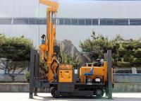 China Geothermal Pneumatic Drilling Rig 180m Depth 3500 Nm Torque for Rocky Layers for sale
