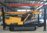 China Pneumatic Water Well Drilling Rig 260m Borehole DTH Mud Pump 85kW Diesel Engine for sale