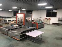 China 300g/M2 Automatic Box Gluing Machine 70m/min for Carton Box for sale