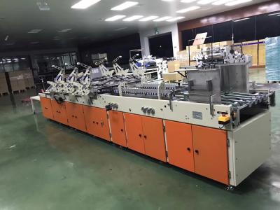 China Polar Grey Cardboard Box Folding Machine 6 Bar 90m/Min For Packaging for sale