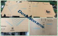 China Corrugated Box Making Machine  Zipper Shipping Boxes Machine / Air Compressormin. 6 Bar for sale
