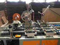 China Deshisen Electric Double Sided Adhesive Machine 60m/min for Corrugated Box for sale