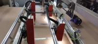 China Deshisen Corrugated Box Printer 0.5mm-2mm Within UV LED Ink CE Certified for sale