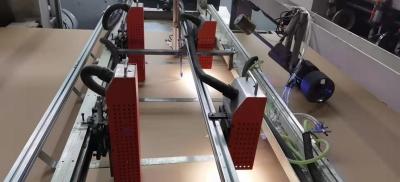 China Deshisen Corrugated Box Printer 0.5mm-2mm Within UV LED Ink CE Certified for sale