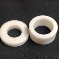 China CNC lathe machined precision zirconia ceramic ring for sale