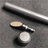 China ZrO2 95% Zirconia Ceramic Rods Abrasion Resistant Industrial 200mm Length for sale