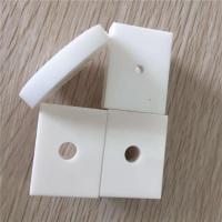 China Polished Alumina Ceramic Plate 3.9 g/cm3 Density 99% Al2O3 Rectangle Round for sale