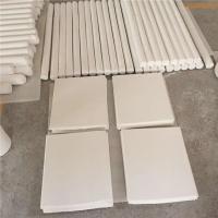 China High Precision White Zirconia Ceramic Plate Density 6.0 g/cm3 Hardness 1300 HV for sale