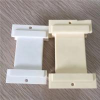 China High Hardness Low Density Alumina Ceramic Plate 99% 1700C for sale