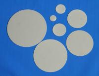 China High Wear Resistance 0.5um Zirconia Alumina Sanding Discs Ceramic Disk 1300HV for sale