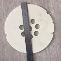 China Custom Yttria Stabilized Zirconia Ceramic Plate 6.0 Density Zirconium Oxide Plate for sale