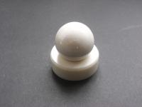 China Wear Resistant Yttria Stabilized Zirconia Ceramic Valve Ball Seat Density 6.0 g/cm3 Hardness 1300 HV for sale