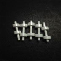 China CNC Machine Fine Processing 400C Zirconia Ceramic Shaft White Zirconia Ceramic Pin for sale