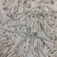 China CNC Machine Fine Processing 400C Zirconia Ceramic Shaft White Zirconia Ceramic Pin for sale