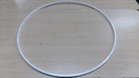 China Zirconia Ceramic Flange Seal Ring with Holes for Gas Seal 95% ZrO2 Density 6.0 g/cm3 for sale