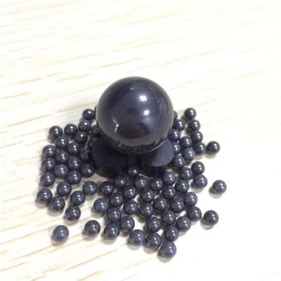 China Black Silicon Nitride Ceramic Ball 3.2 g/cm3 Density Wear Resistance Machining Parts for sale