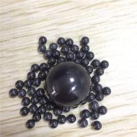 China Black Silicon Nitride Ceramic Grinding Ball Wear Resistance 3.2 g/cm3 Density 800-1200 MPa Bending Strength for sale