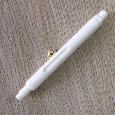 China Wear Resisting Zirconium Oxide 1800C Ceramic Impeller Shaft Smooth Mirror Surface for sale