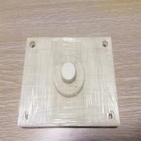 China Diamond Machined Dense Alumina Ceramic Disc 99.5% Purity Smooth Surface for Furnace for sale