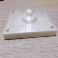 China Diamond Machined Dense Alumina Ceramic Disc 99.5% Purity Smooth Surface for Furnace for sale
